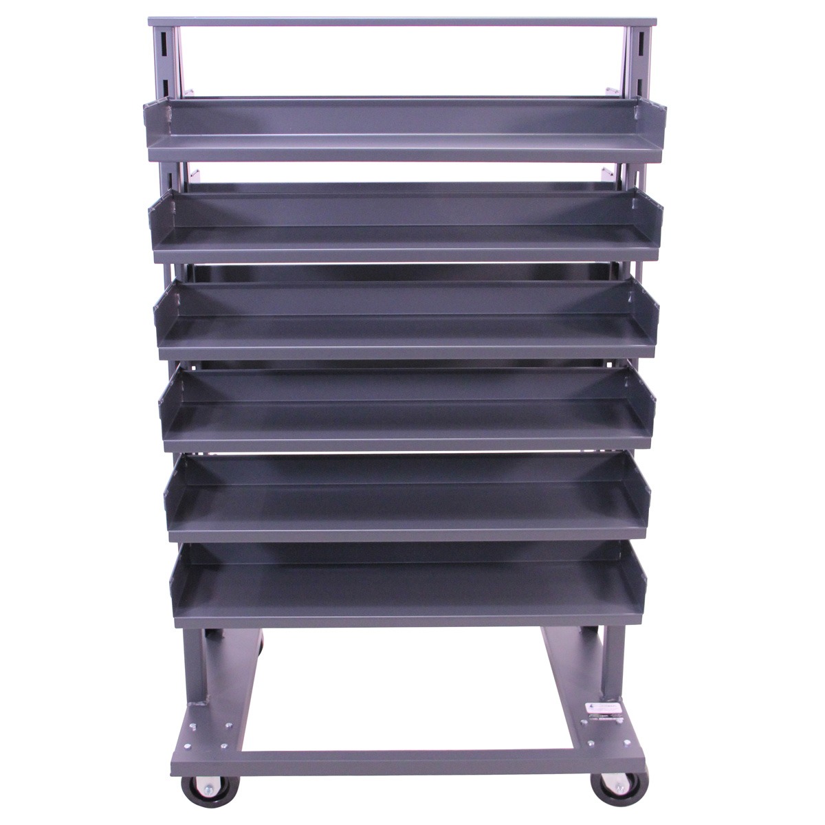 Double-sided Heavy Duty A-Frame Cart, (12) Trays - Valley Craft