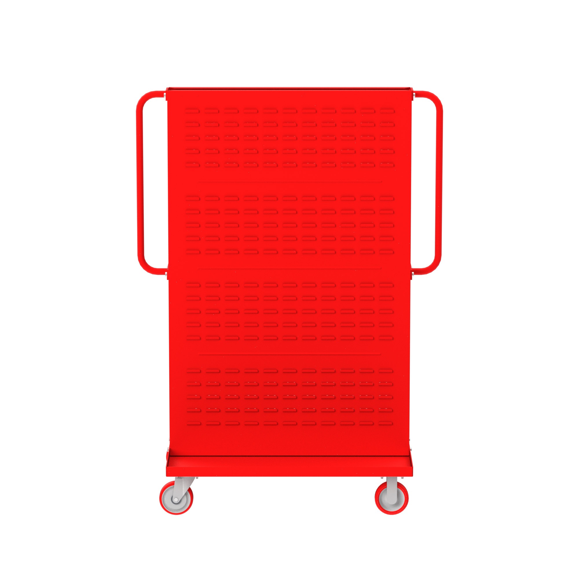 36" A-Frame Bin & Tool Cart, Red - Valley Craft