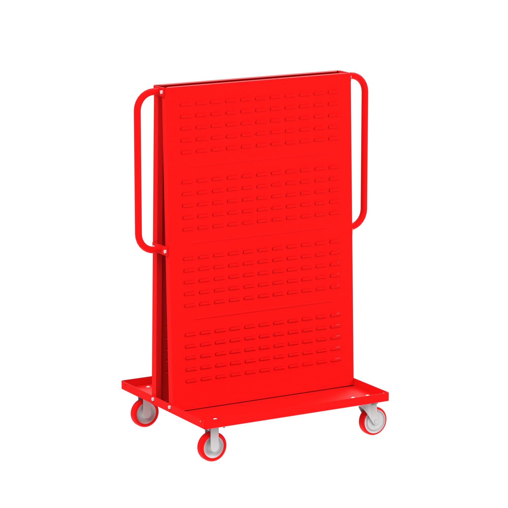 36" A-Frame Bin Cart, Red - Valley Craft