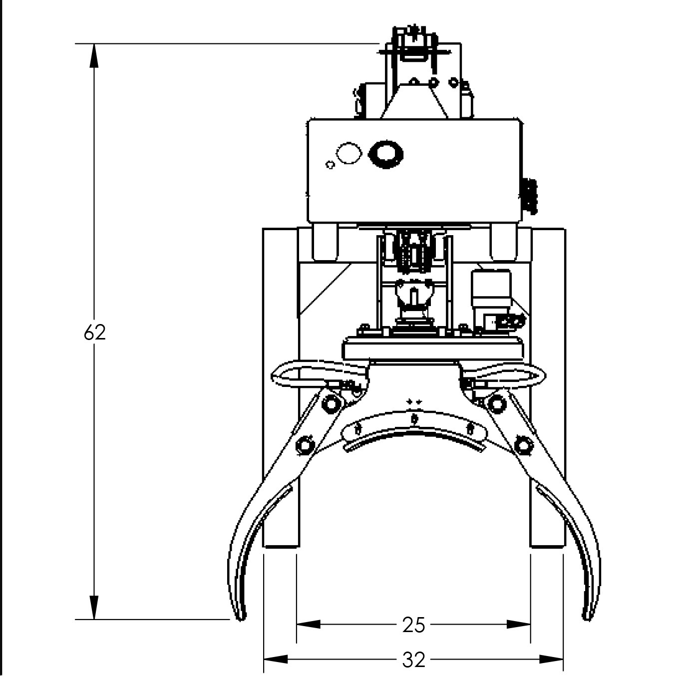 78" Fully Powered Drum Lift & Rotator, Grip, Straddle - Valley Craft