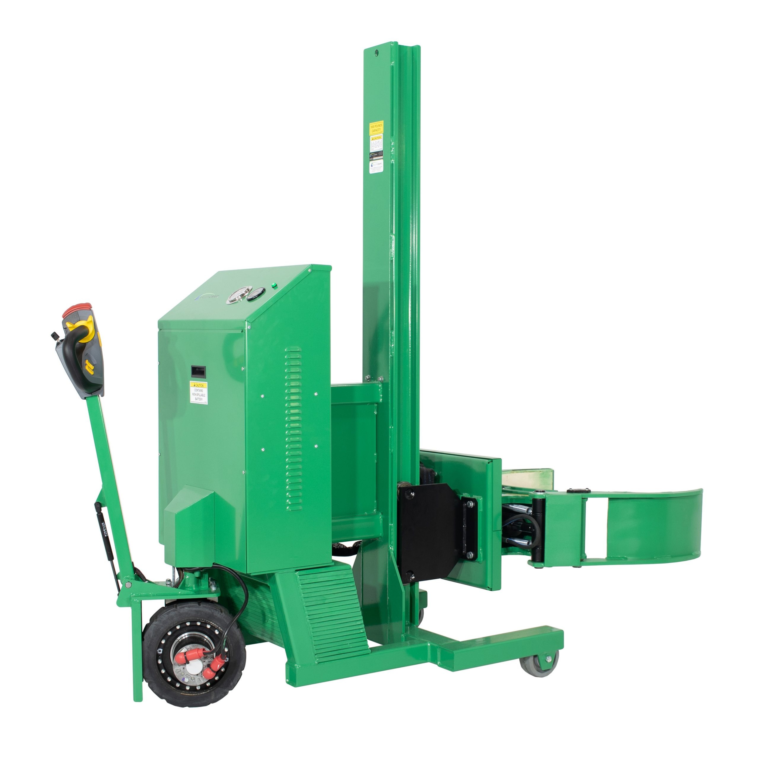 90" Fully Powered Drum Lift & Rotator, Grip, Counterweighted - Valley Craft