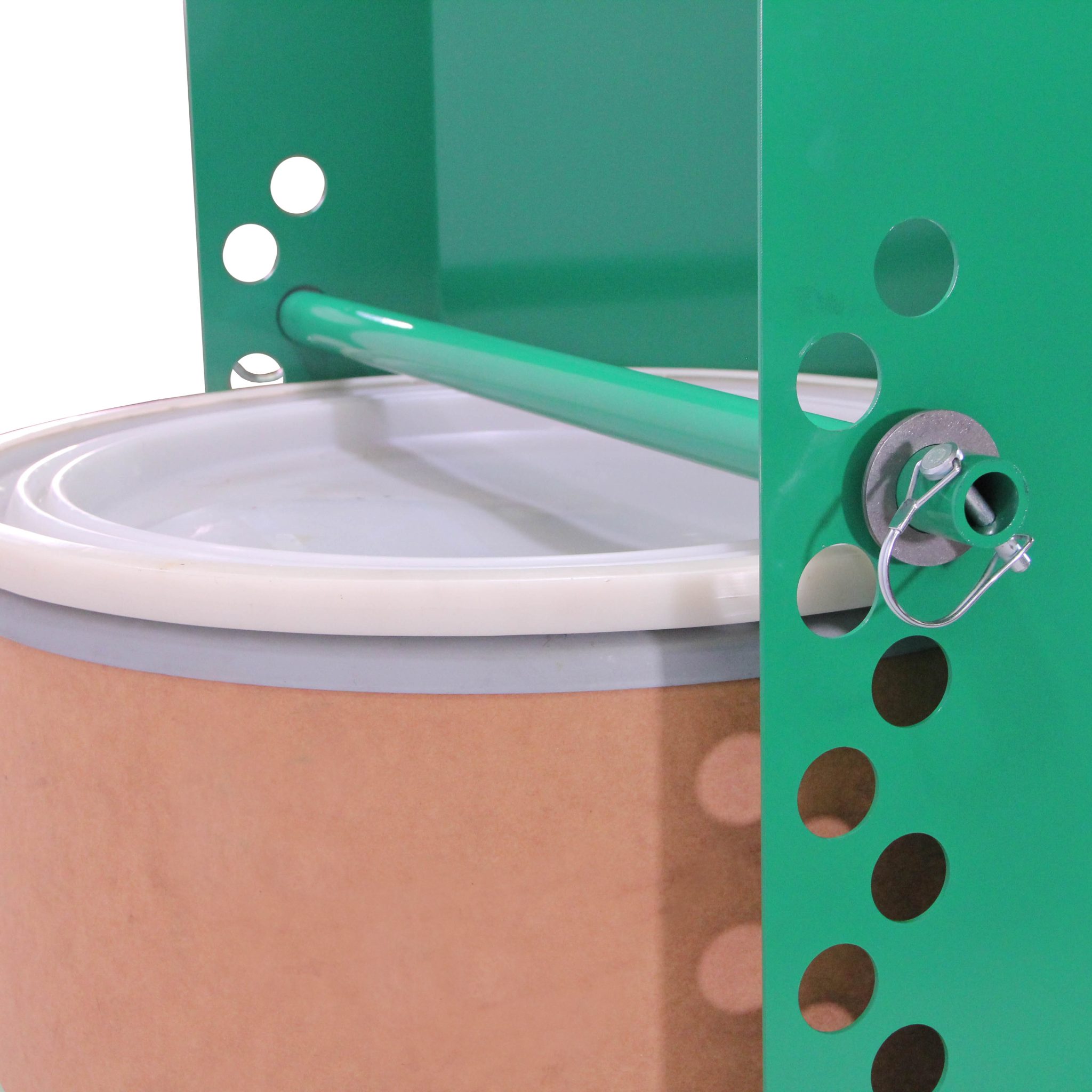 48" Drum Dumper, Portable - Valley Craft