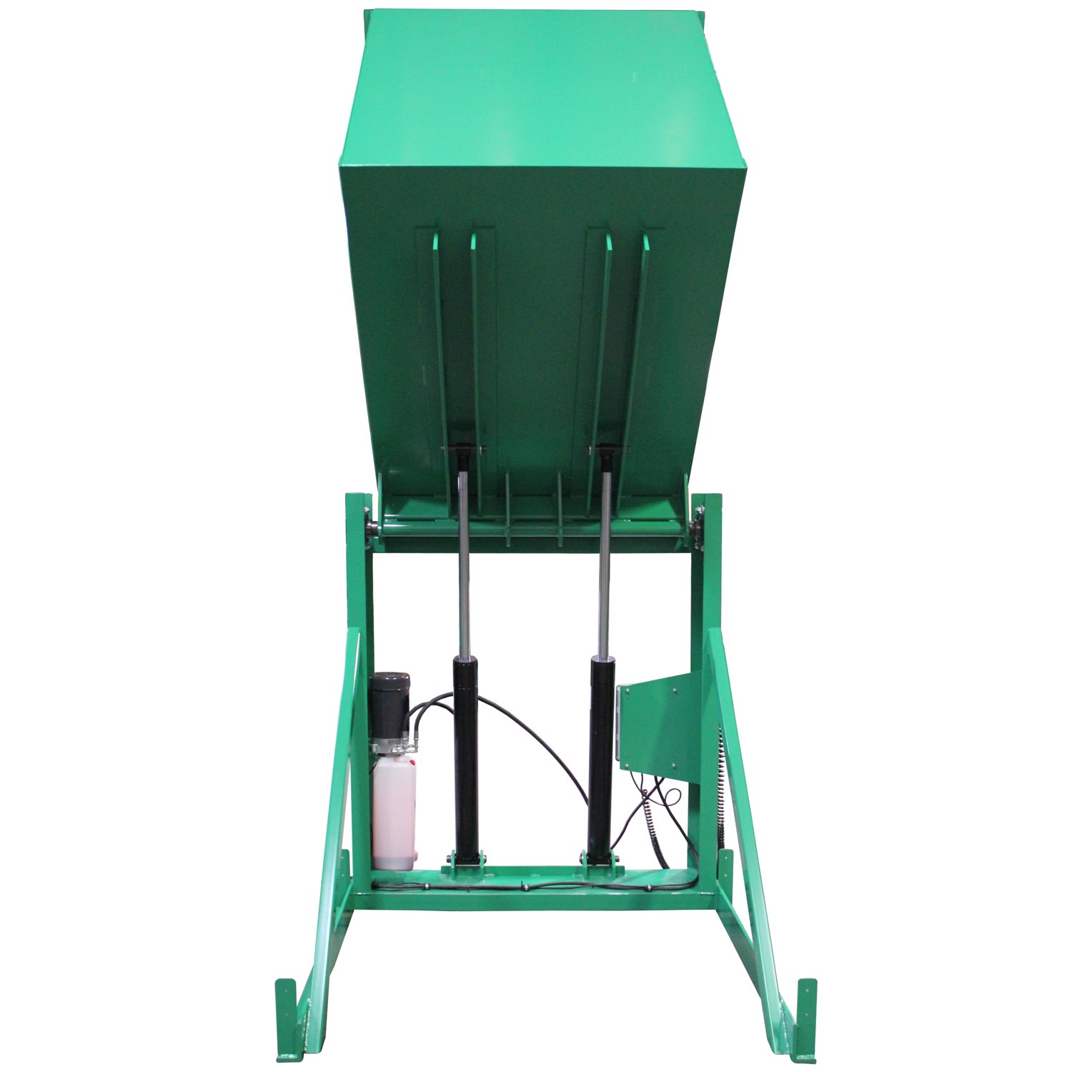 72" Box Dumper, 48x51" Chute, 6000 lb. Capacity - Valley Craft