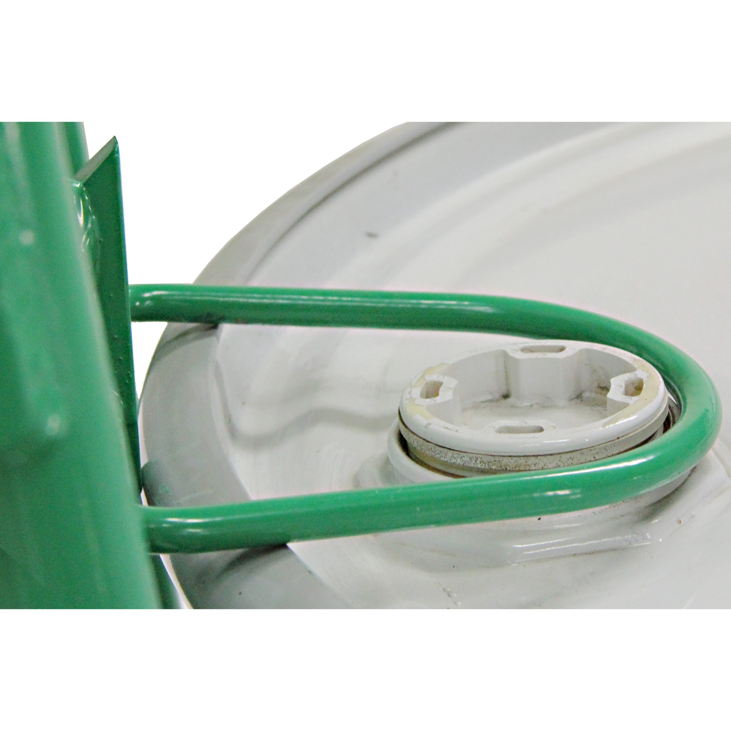 4-Wheel Drum Hand Truck, Steel, Solid Rubber Wheels, Plastic Drum Chime ...