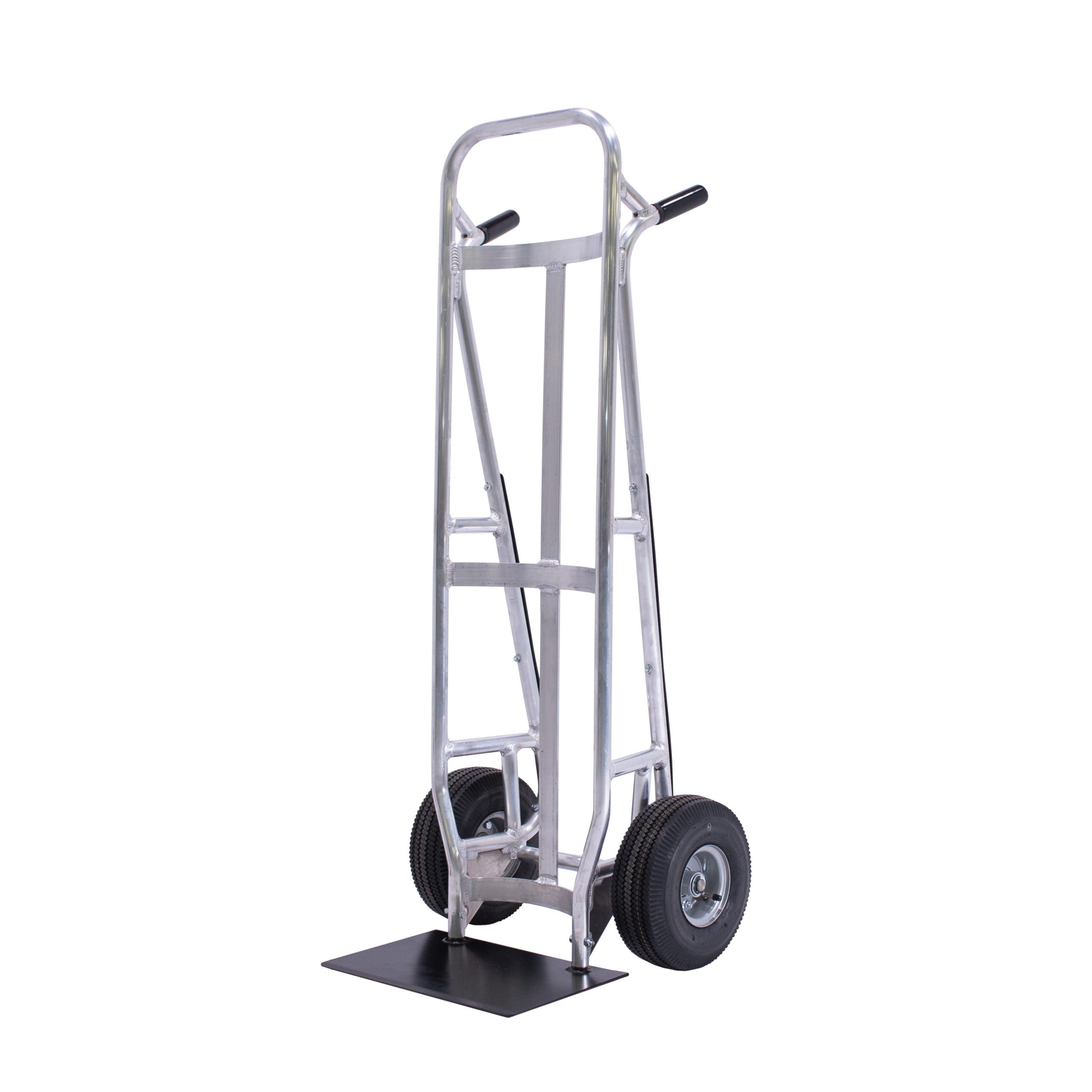 2-Wheel Curved Back Hand Trucks with Brakes - Valley Craft