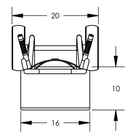 2-Wheel Curved Back Hand Trucks with Brakes - Valley Craft