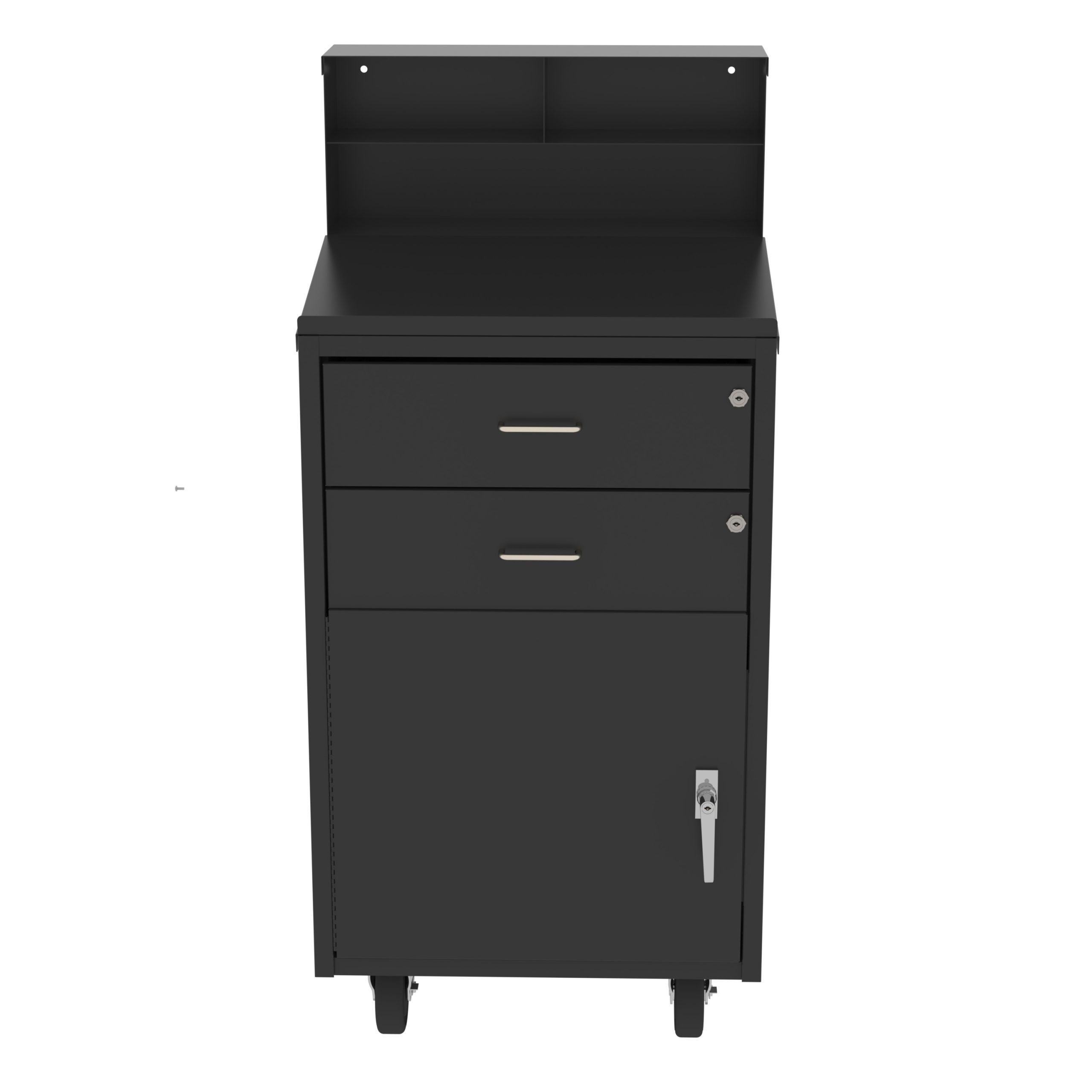 Deluxe Mobile Desk with Storage - Valley Craft