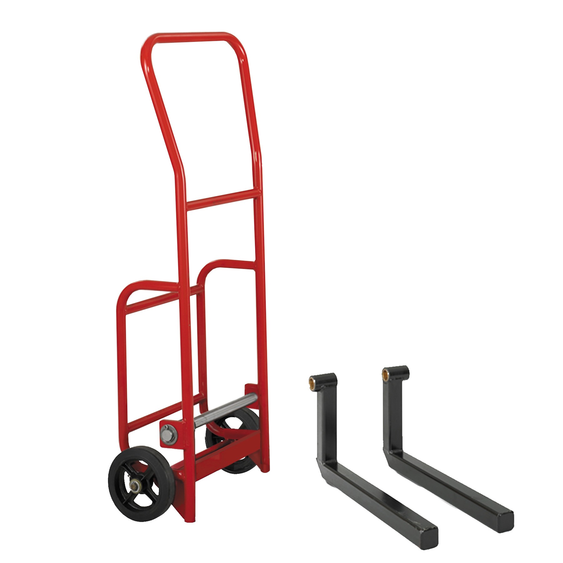 Multi-Use Hand Truck, Transmission Forks, Never Flat Wheels - Valley Craft