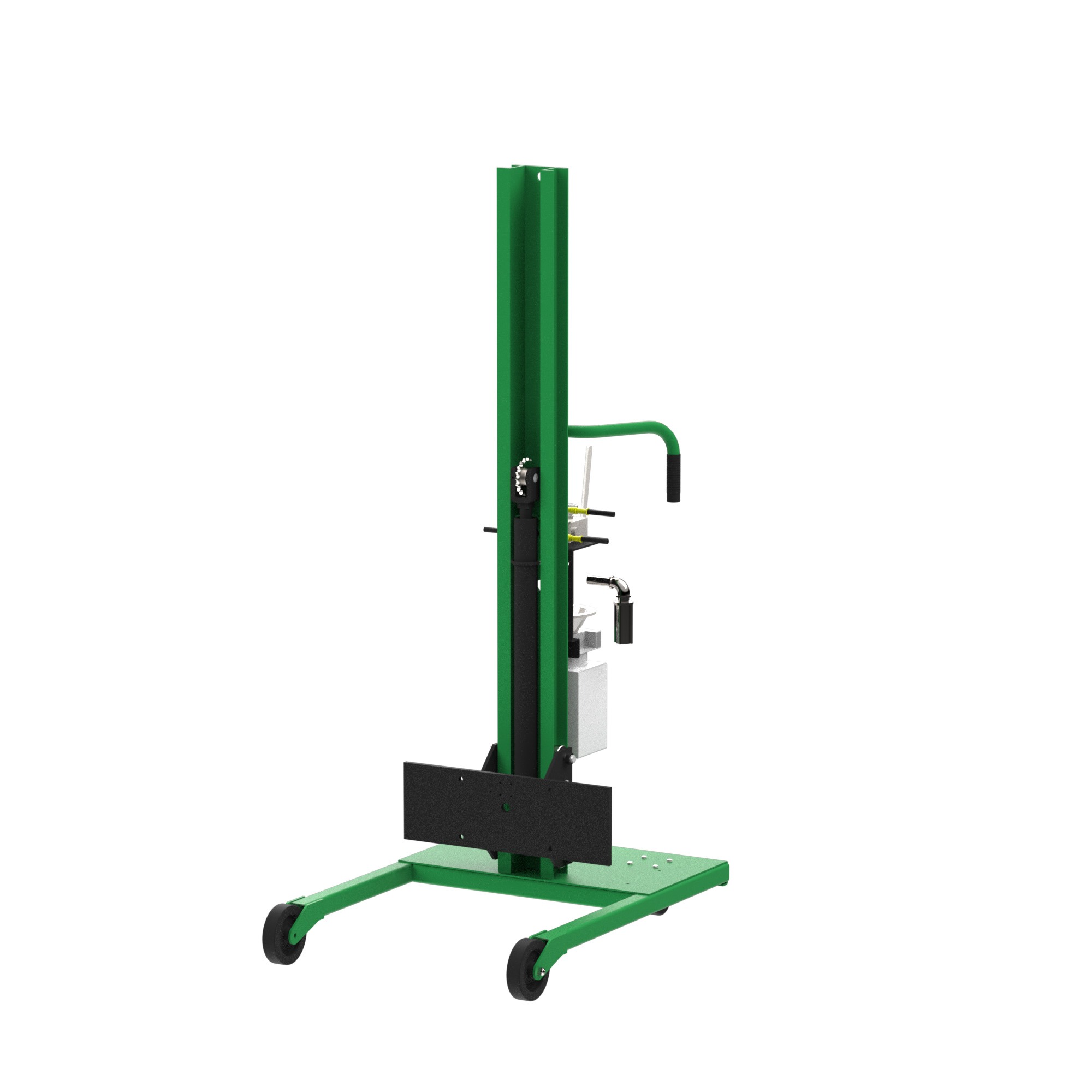 90" Pneumatic Semi-Powered Universal Lift & Stacker, Straddle - Valley ...