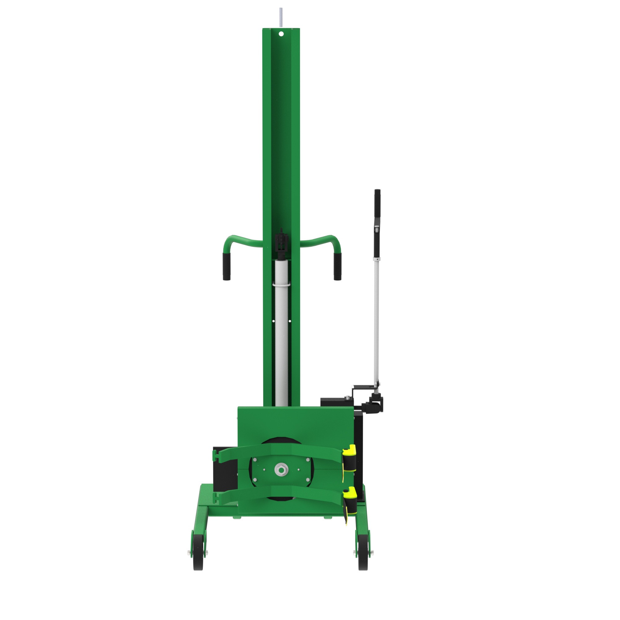 90" Manual Drum Lift & Rotator, Strap, Straddle - Valley Craft