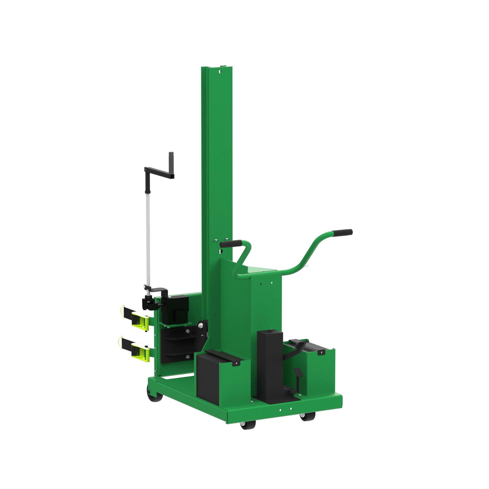 90" Manual Drum Lift & Rotator, Strap, Counterweighted - Valley Craft