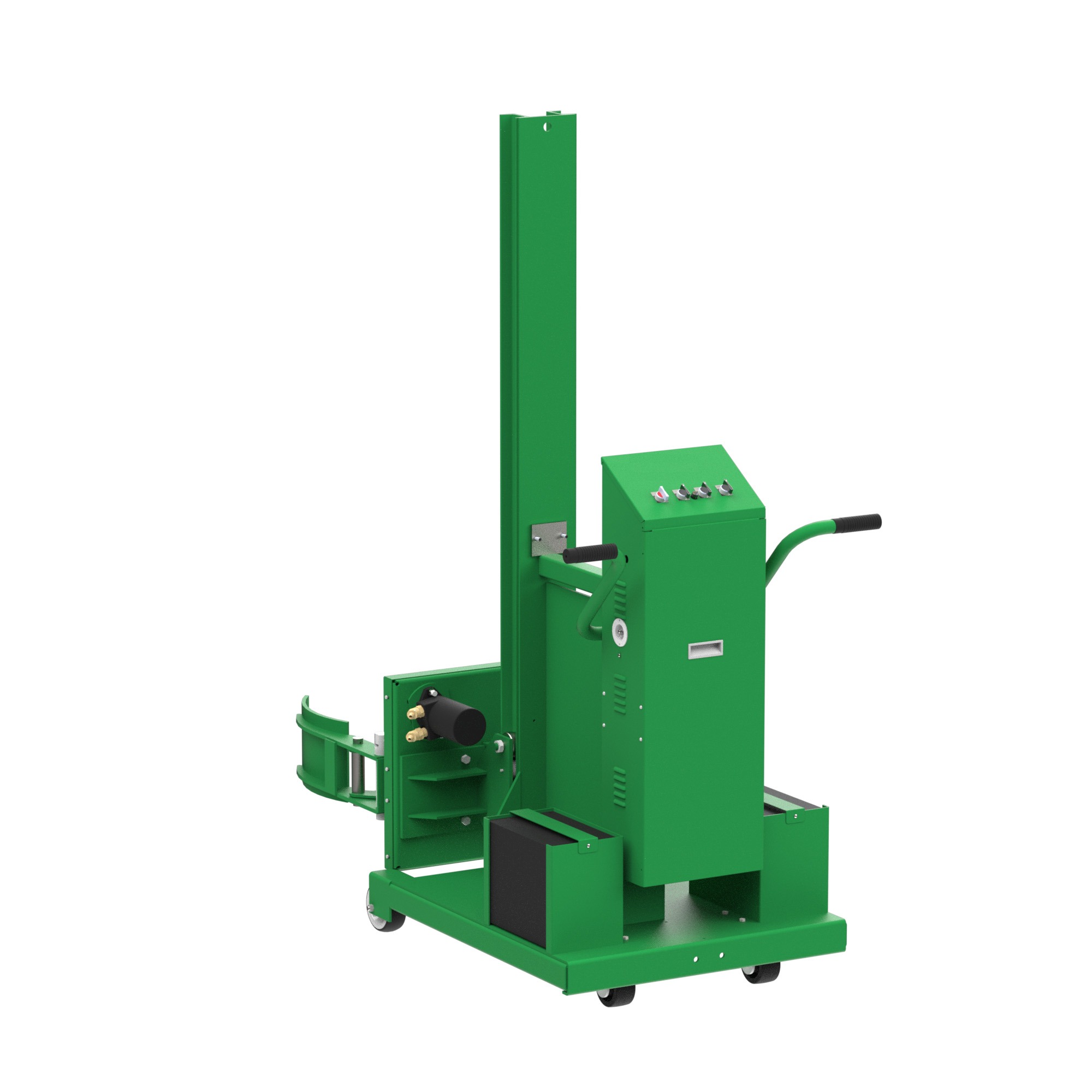 78" Semi-Powered Drum Lift & Rotator, Grip, Counterweighted - Valley Craft