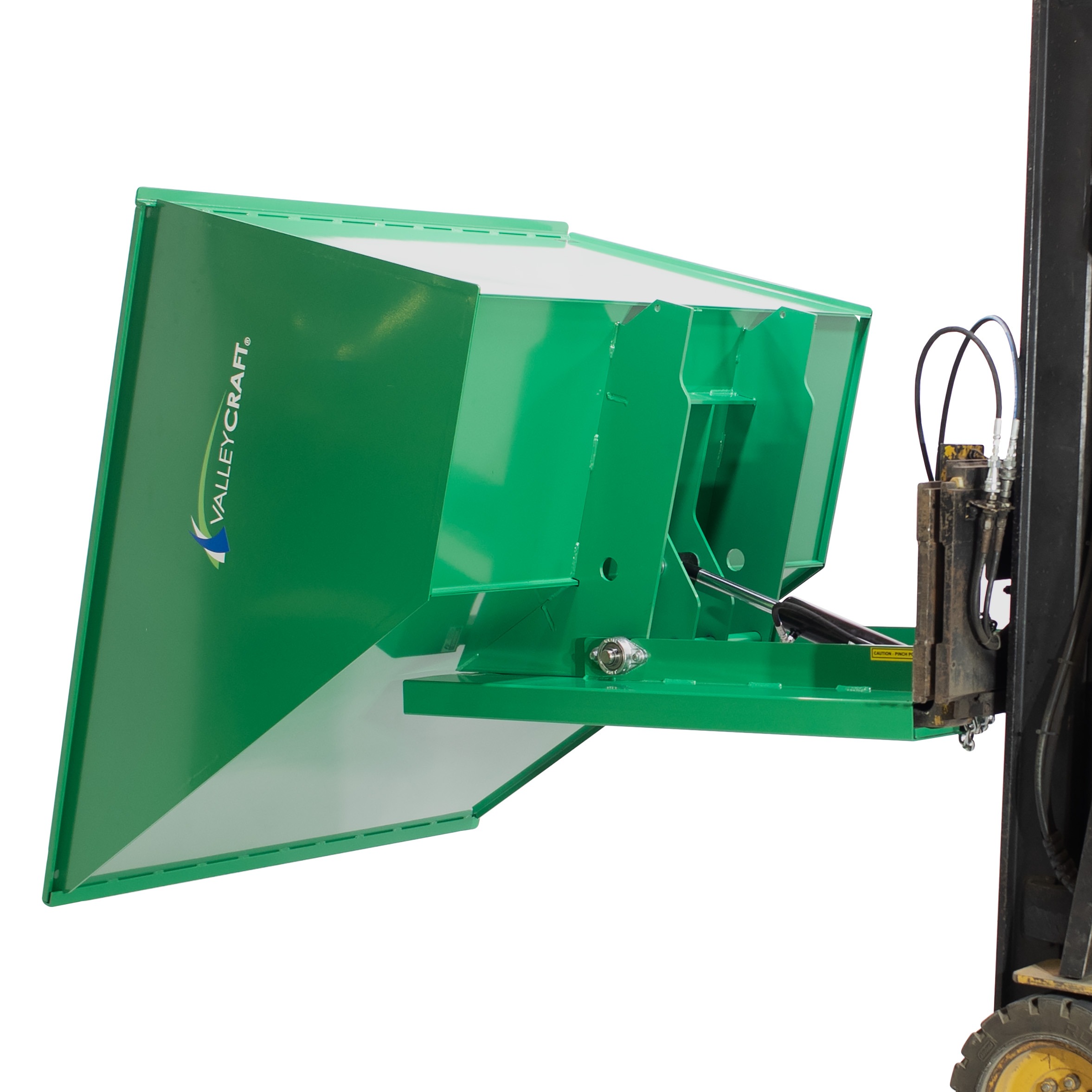 2 yd³ Powered Self-Dumping Hopper, 6000 lb. Capacity - Valley Craft