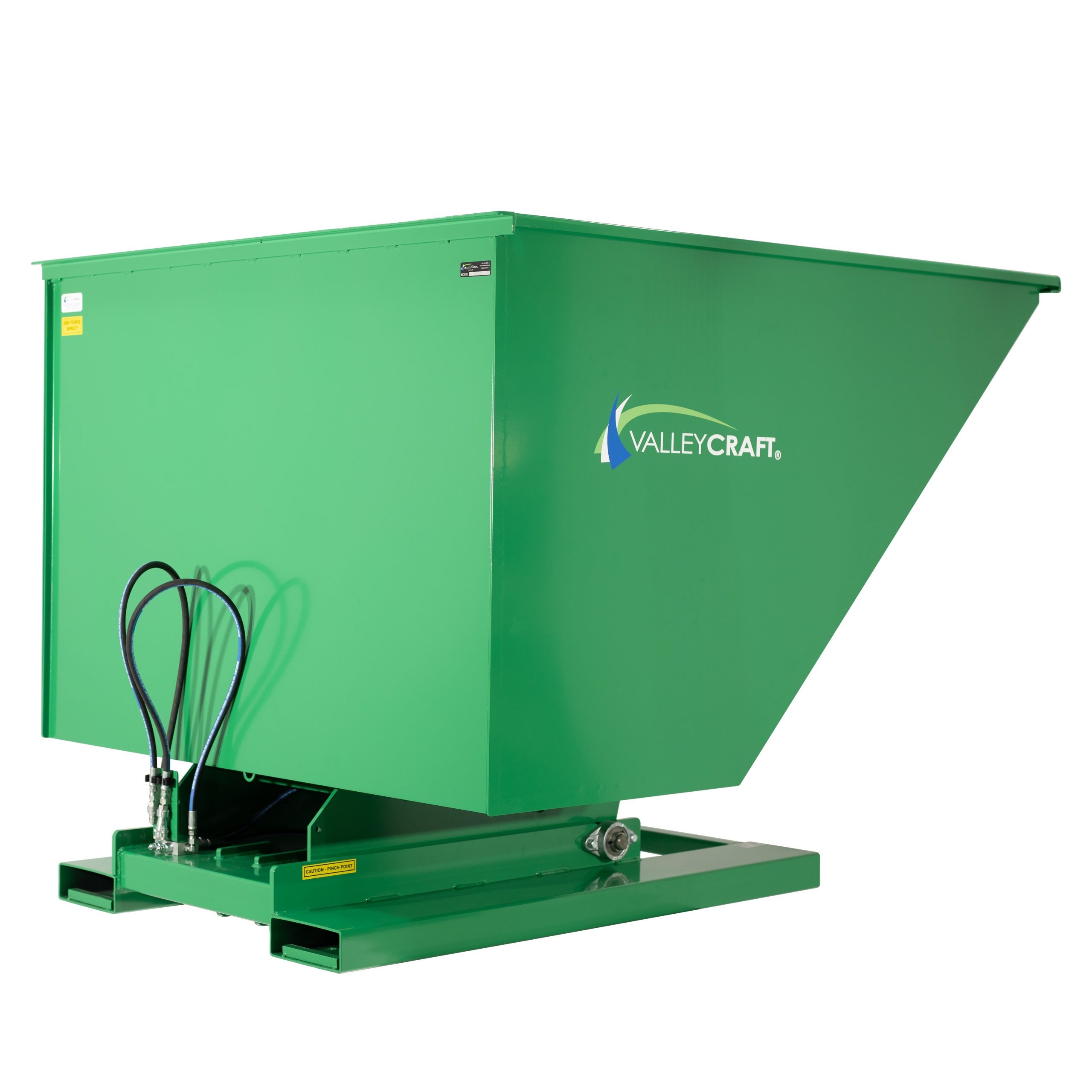 2 yd³ Powered Self-Dumping Hopper, 4000 lb. Capacity - Valley Craft