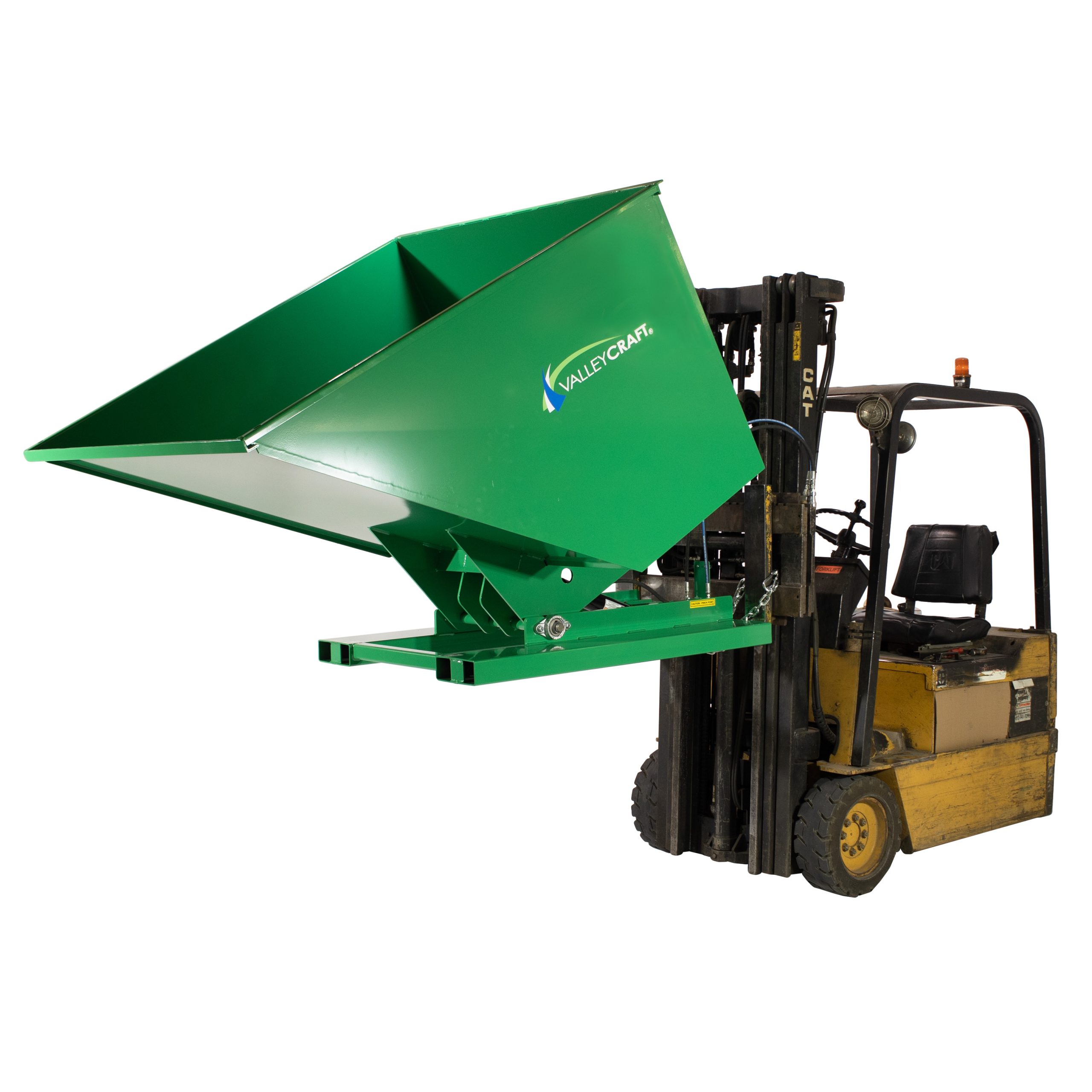 2 yd³ Powered Self-Dumping Hopper, 2000 lb. Capacity - Valley Craft