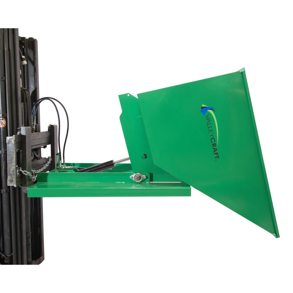 1 yd³ Powered Self-Dumping Hopper, 6000 lb. Capacity - Valley Craft
