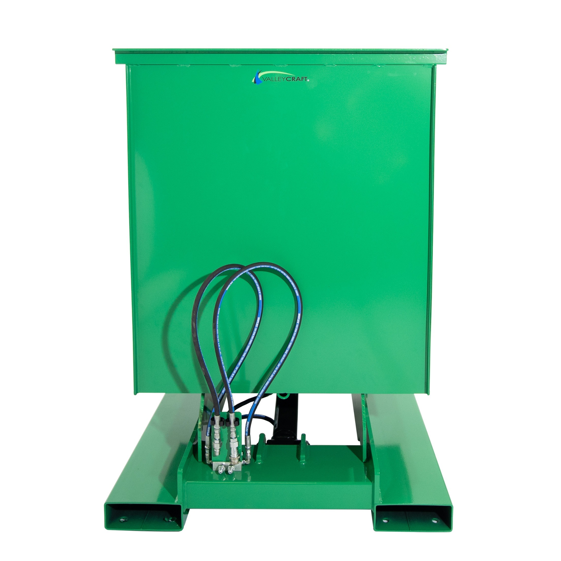1 yd³ Powered Self-Dumping Hopper, 2000 lb. Capacity - Valley Craft