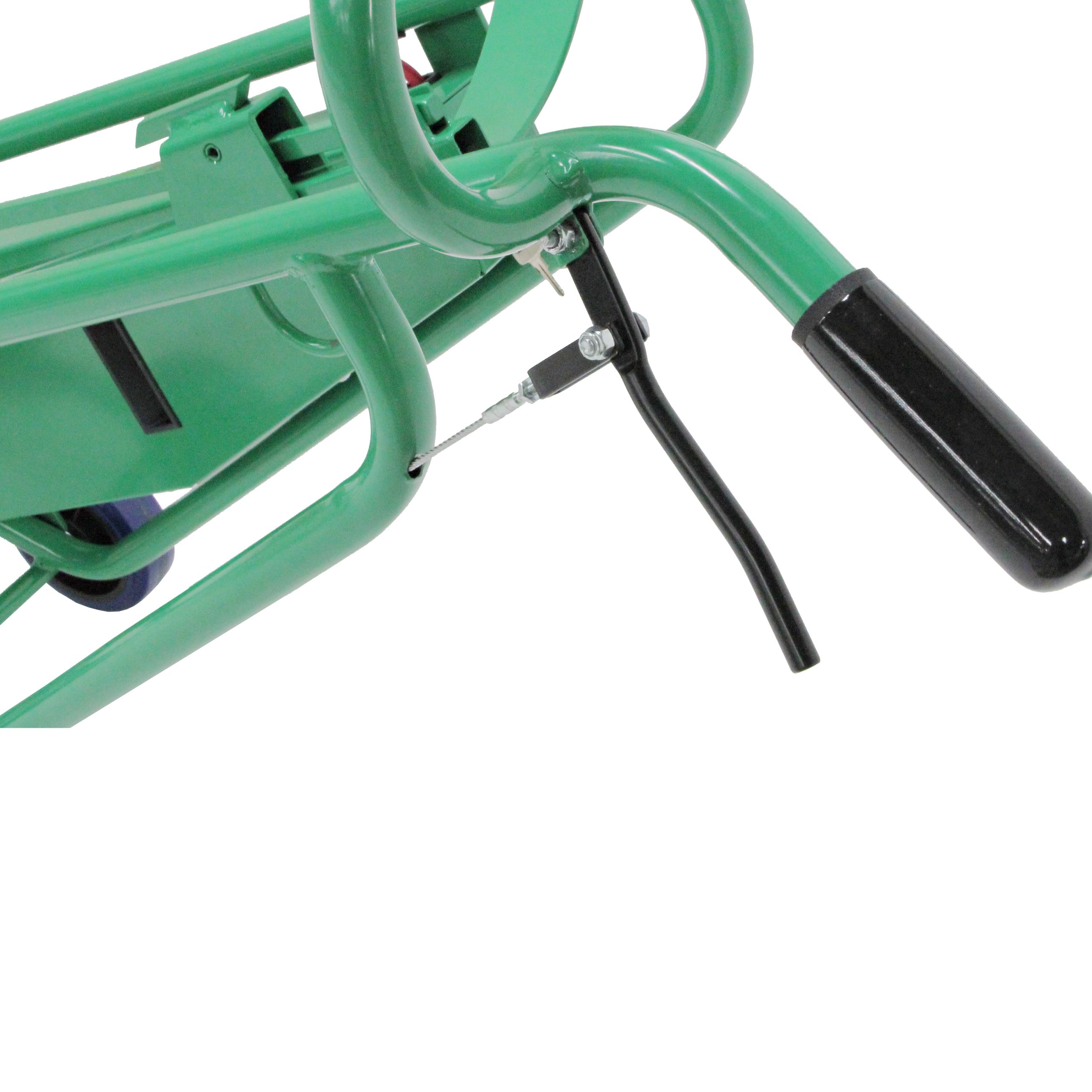 Powered Drum Hand Truck, Pneumatic Wheels, Fiber Drum Chime Hook ...