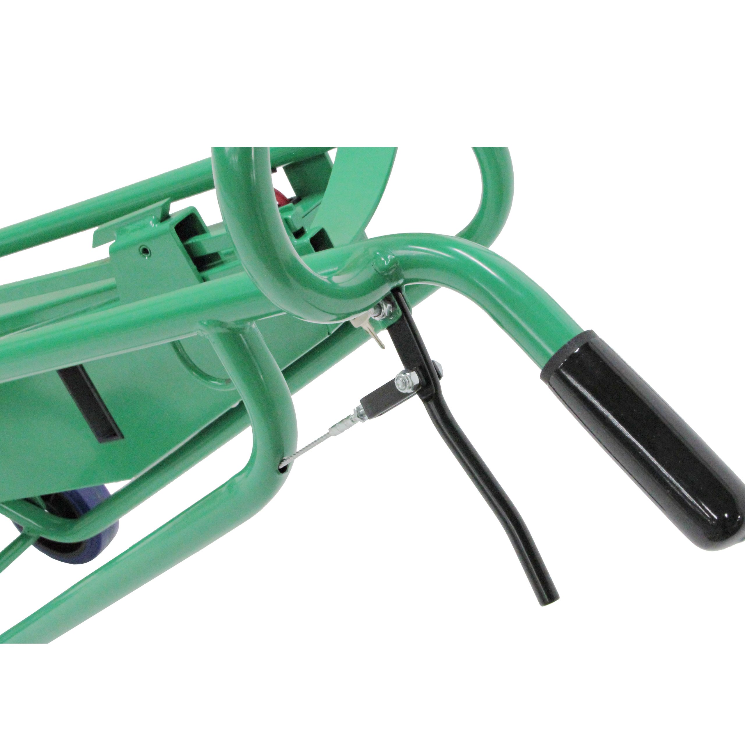 Powered Drum Hand Truck, Solid Rubber Wheels, Plastic Drum Chime Hook ...