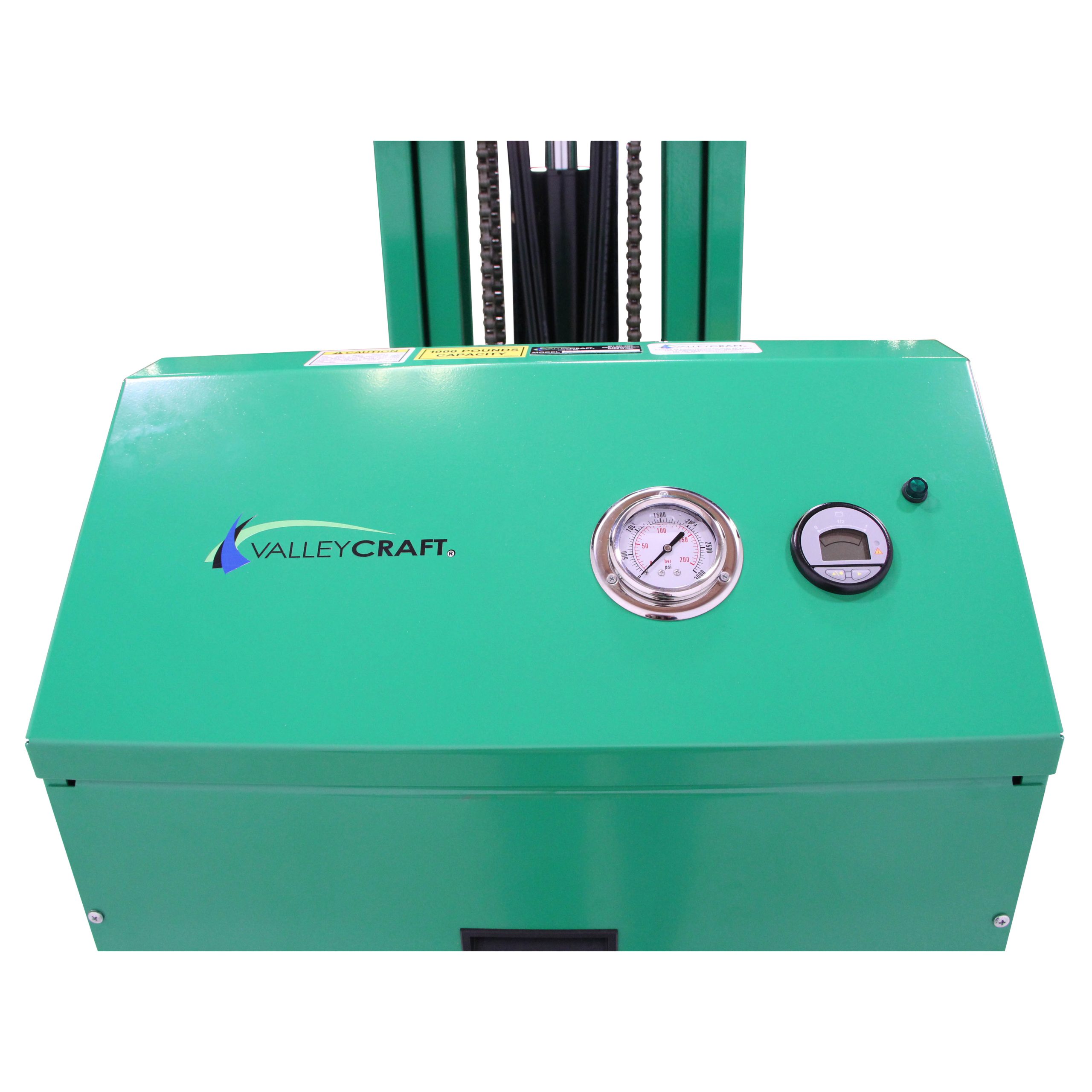 Deluxe Telescopic Fully Powered Drum Rotator & Lift - Valley Craft