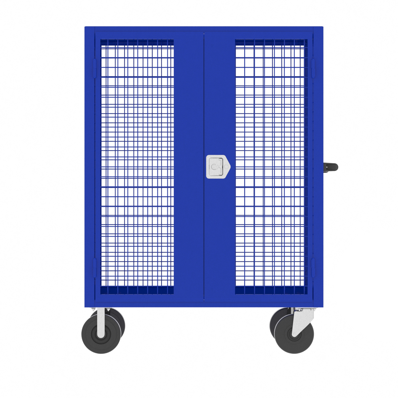 Security Cart, 48x24", Blue - Valley Craft