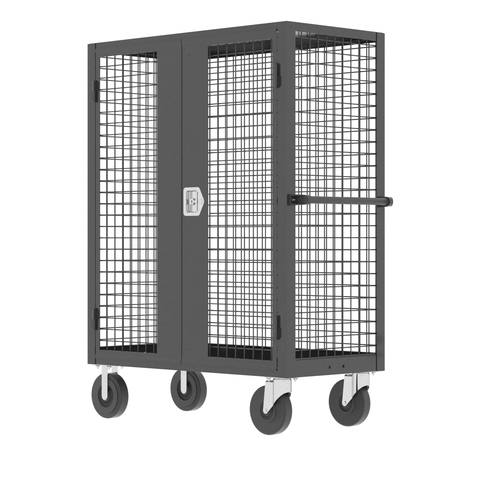 Security Cart, 48x24", Gray - Valley Craft