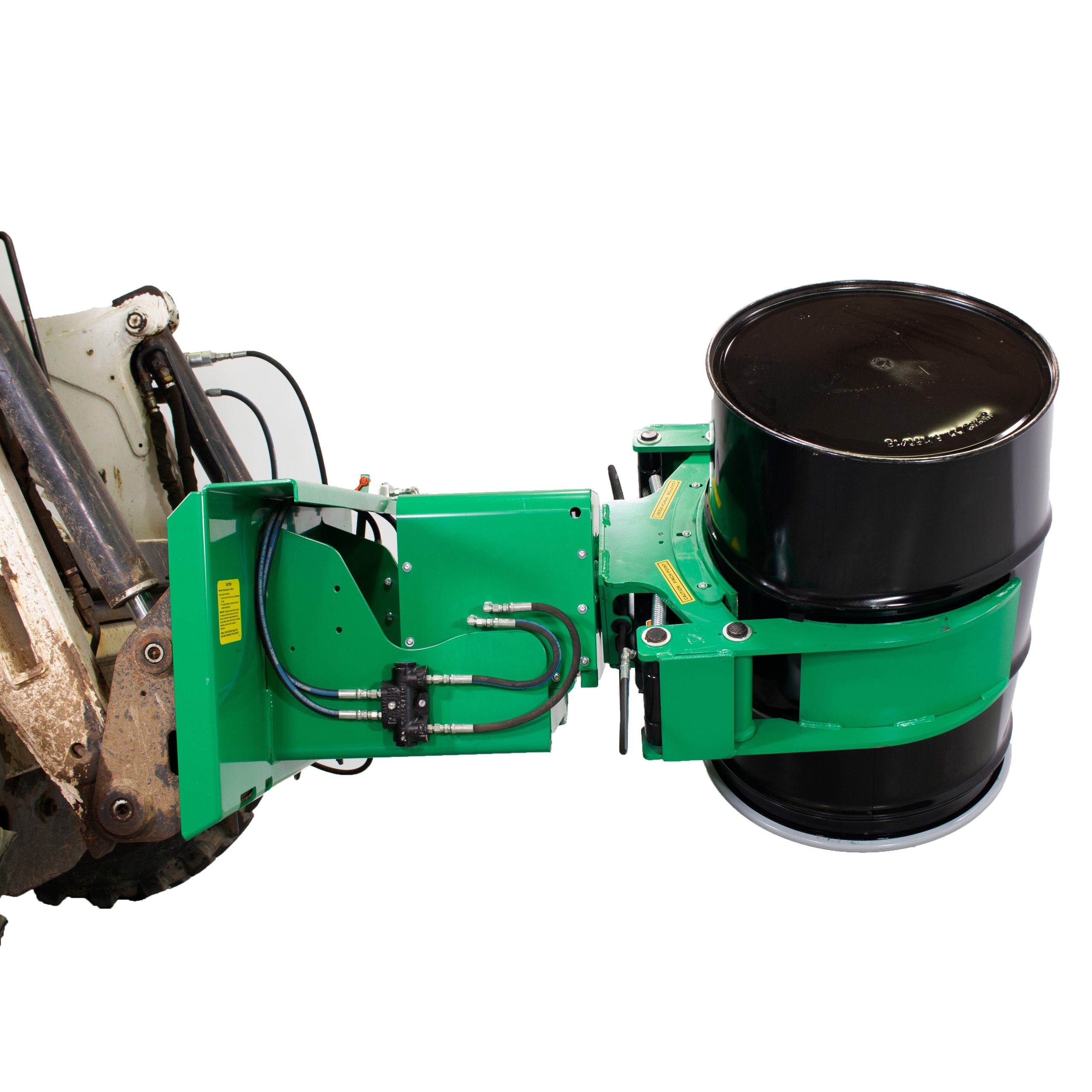 Drum Clamp Attachment | Rotating Powered Skid Steer Attachment - Valley ...