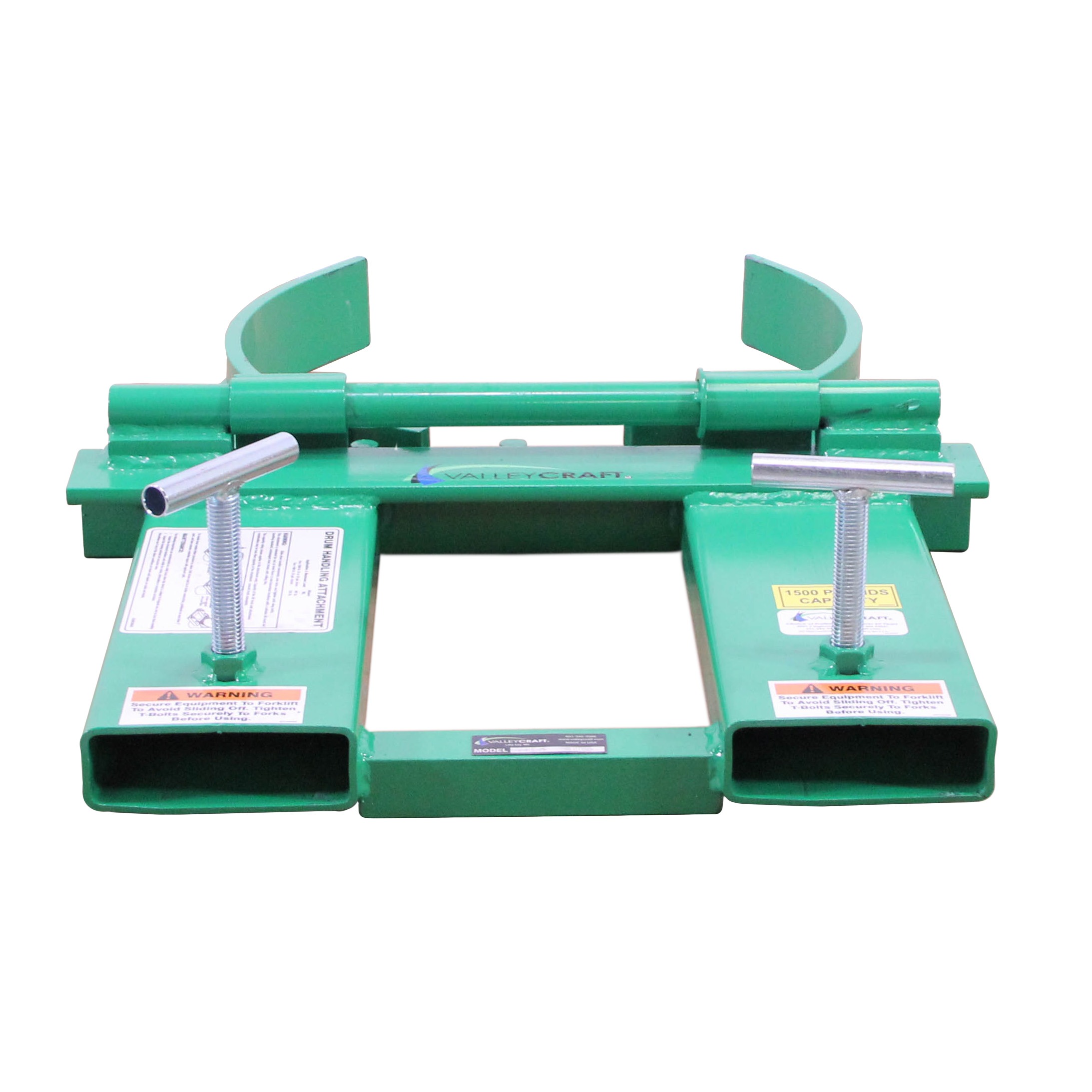 Industrial Steel Drum Grabber Forklift Attachment - Valley Craft