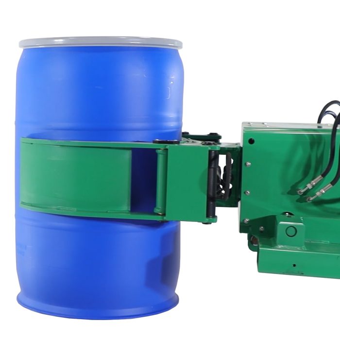 Drum Clamp Tilt & Rotate Powered Forklift Attachment, Battery Powered ...