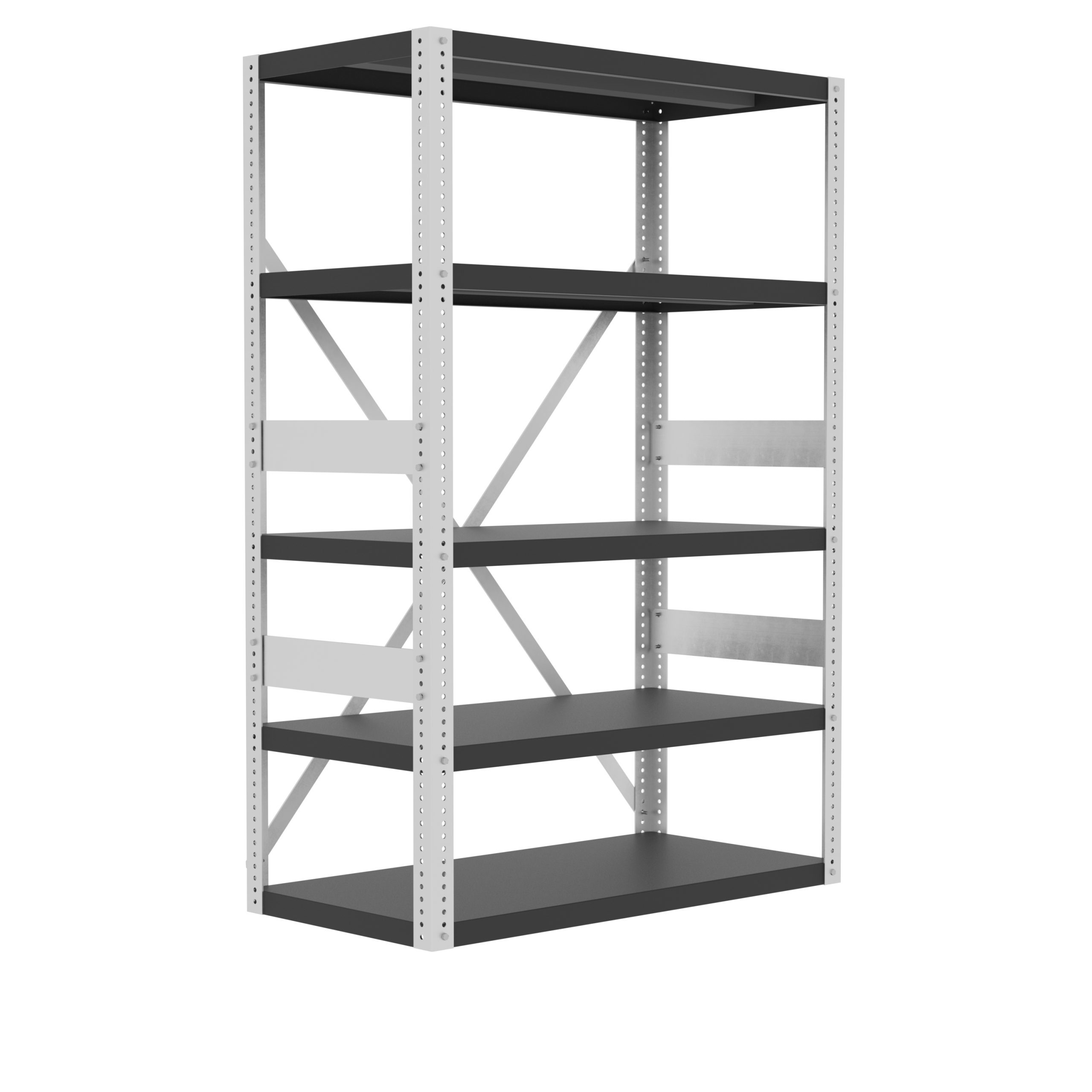 Heavy Duty Shelving, 48x24x72" - Valley Craft