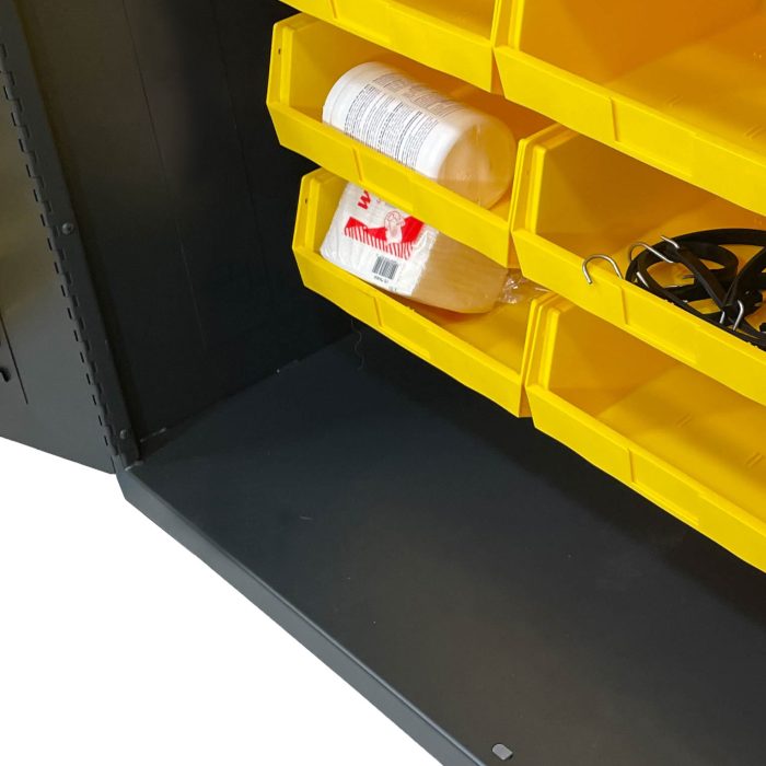 Bin & Shelf Cabinet, Full Bins, 48x78" - Valley Craft