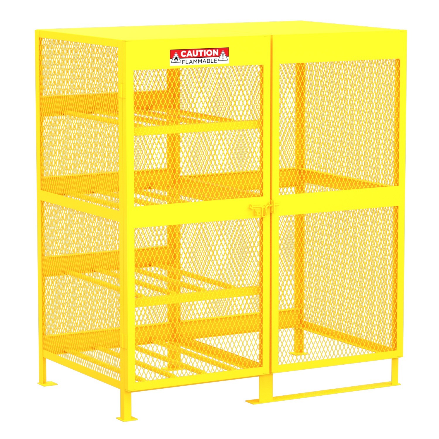 Gas Cylinder Storage Cabinet | 18 Cylinders - Valley Craft
