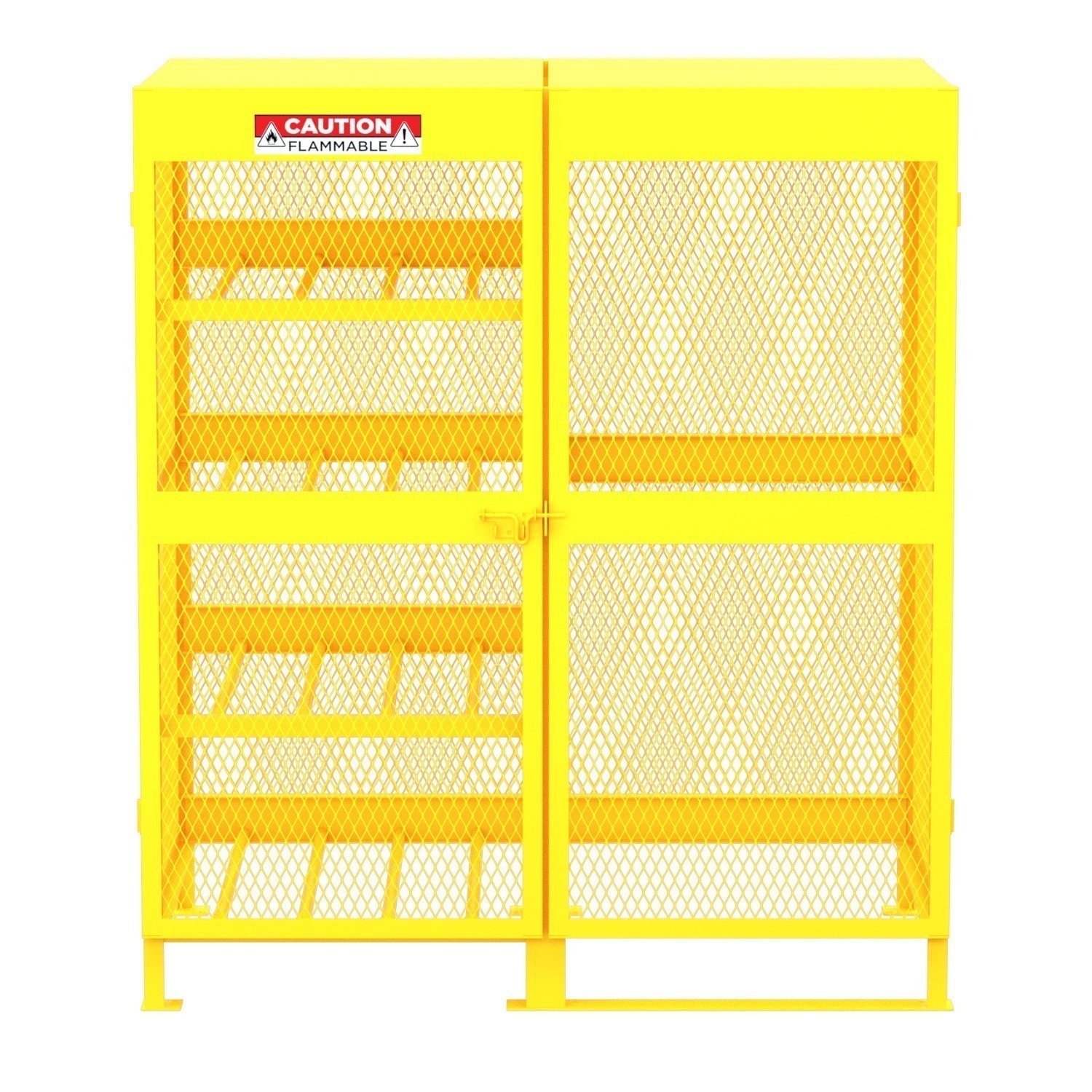 Gas Cylinder Storage Cabinet | 18 Cylinders - Valley Craft