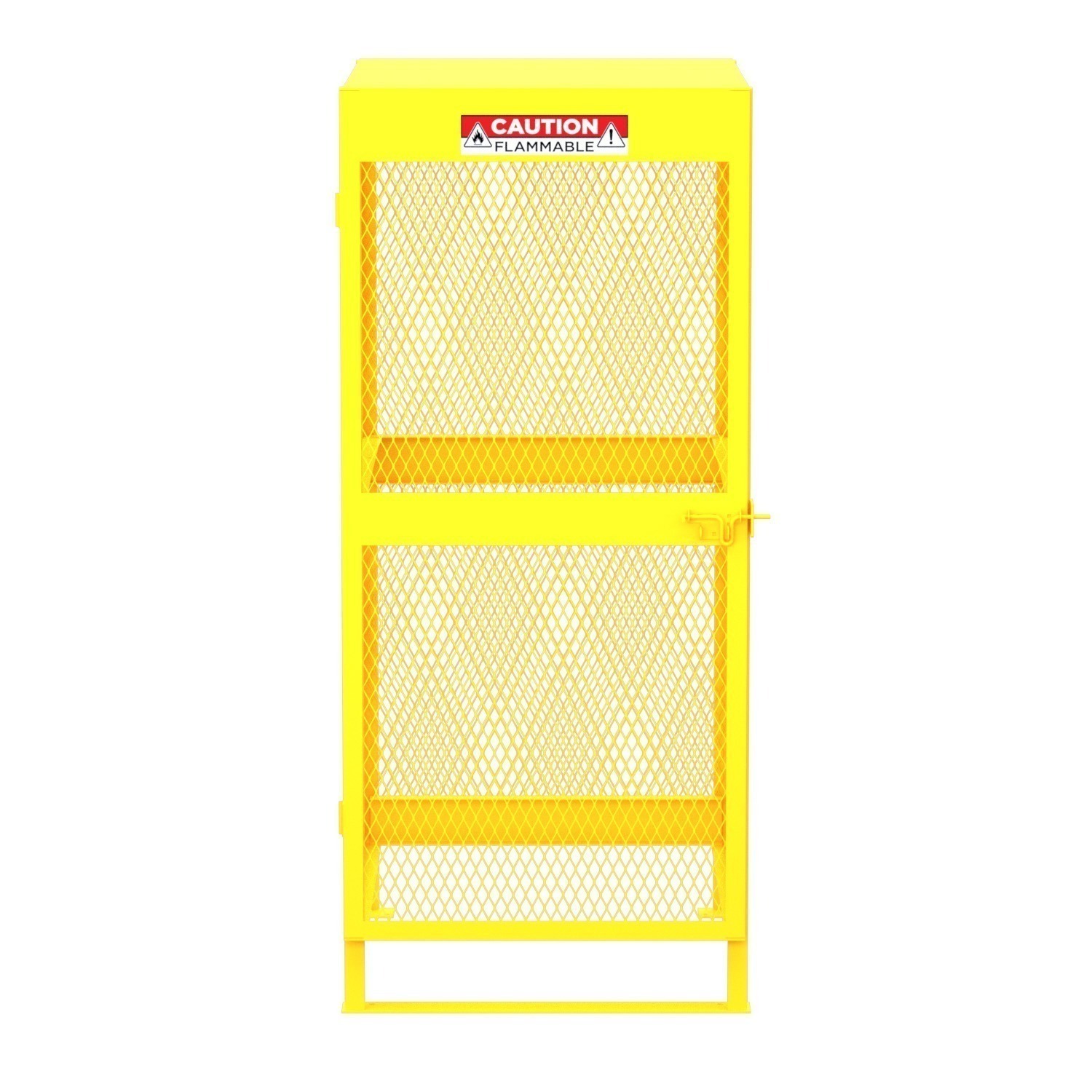 Gas Cylinder Storage Cabinet, Vertical, 10 Cylinders - Valley Craft