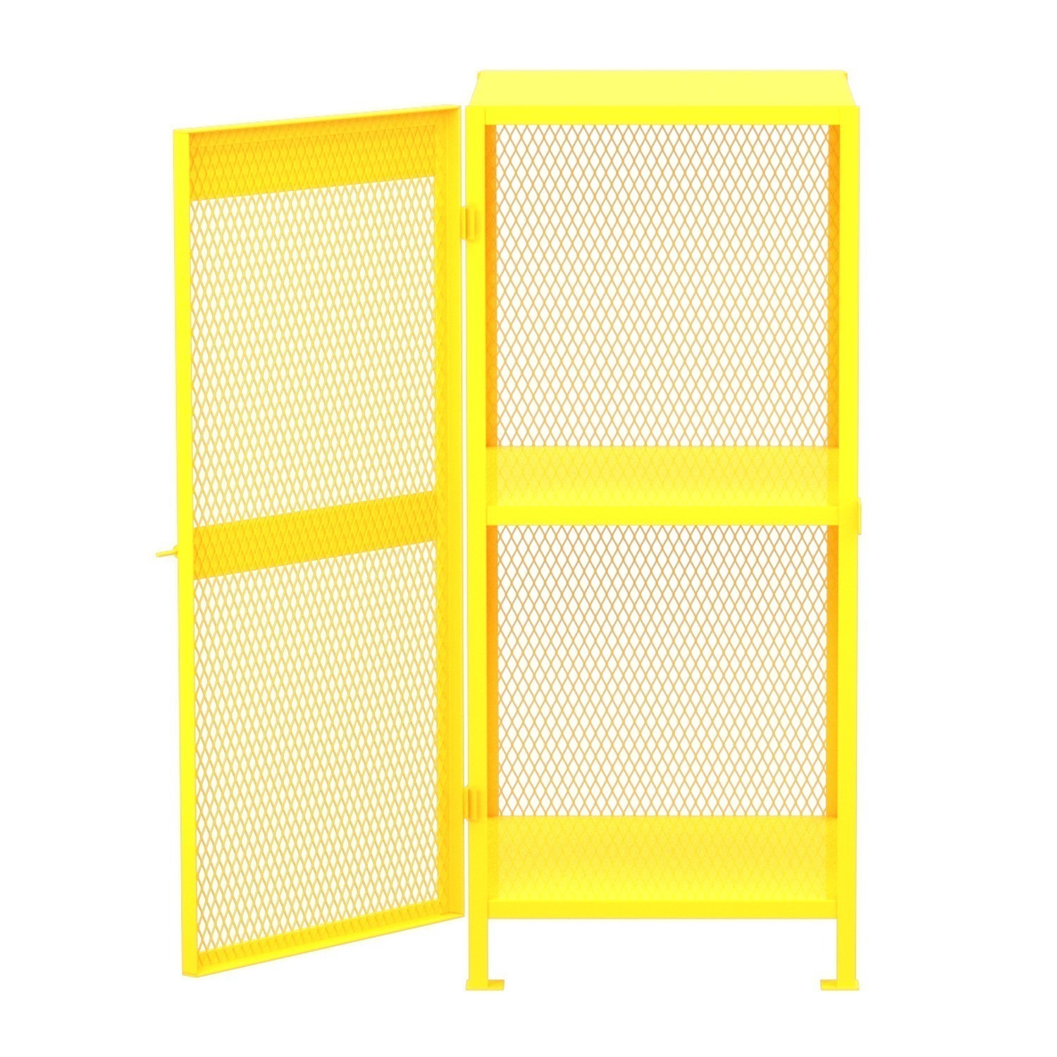 Gas Cylinder Storage Cabinet, Shelf, 8 Cylinders - Valley Craft