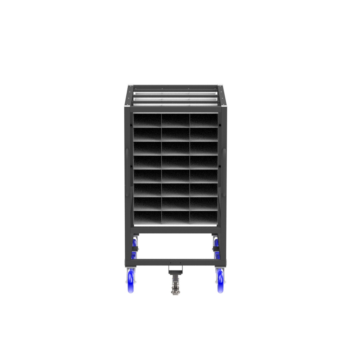 Parts Cart, 54", 5x10" Pockets - Valley Craft