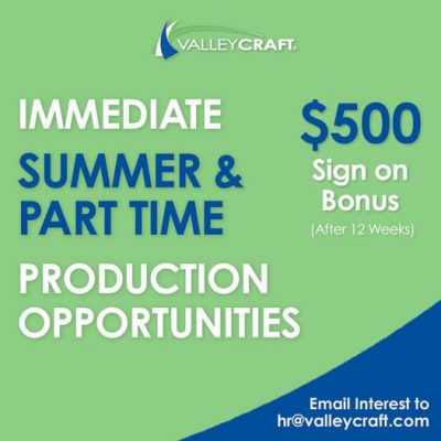 Welcome to Valley Craft Industries Home Page- Valley Craft